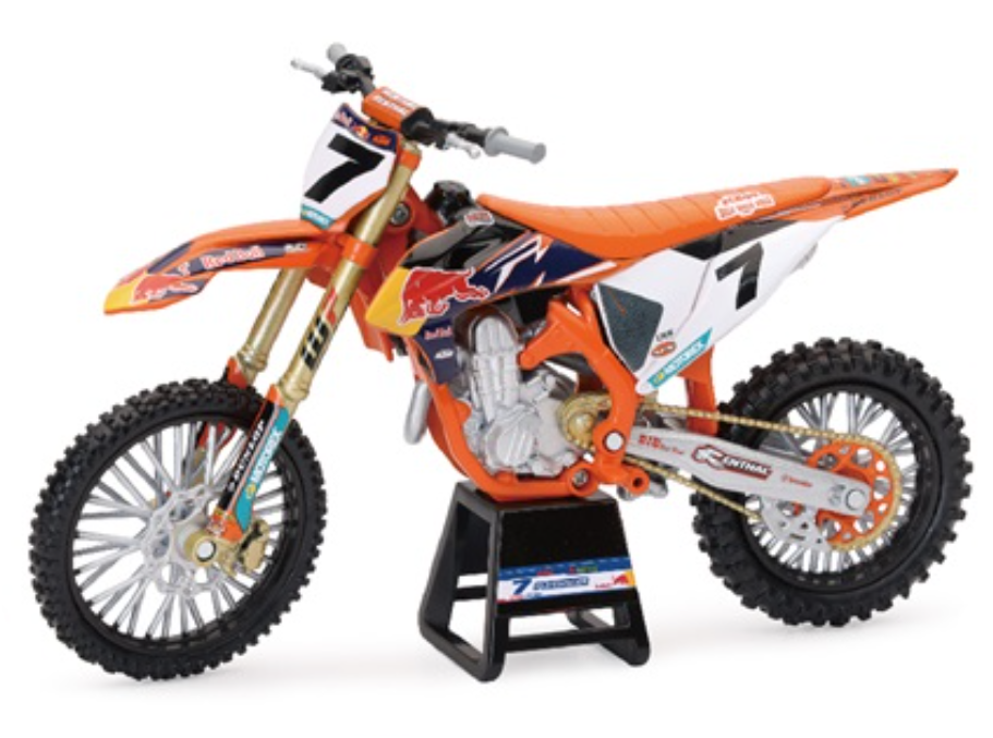 New Ray Toys 1:12 Aaron Plessinger RED BULL KTM SXF 450 Toy Model ...
