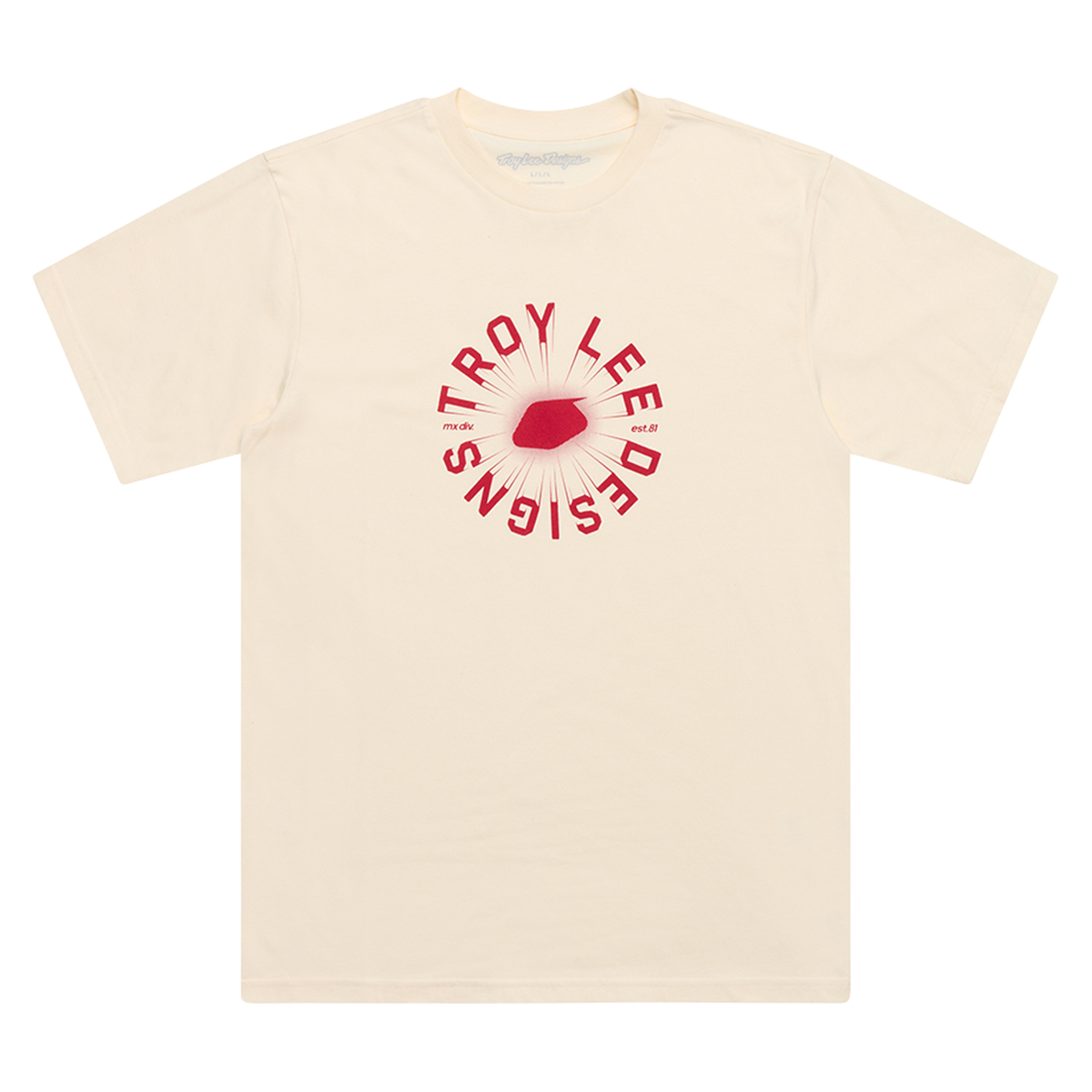 Troy Lee Designs Rotation Tee - White – Dirt Store