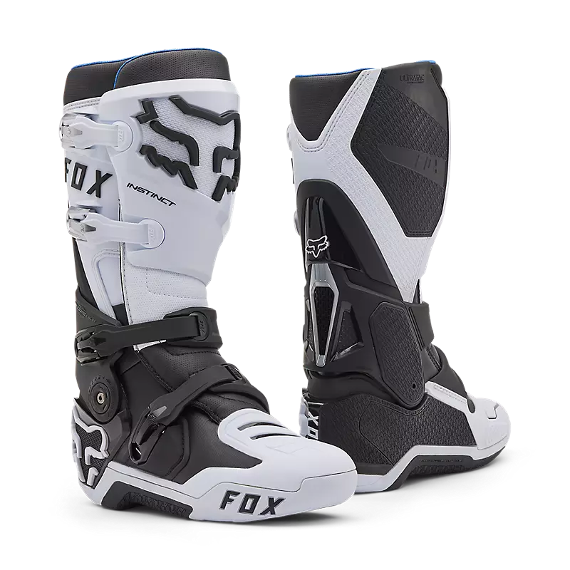 FOX INSTINCT BOOT - WHITE BLACK – Dirt Store