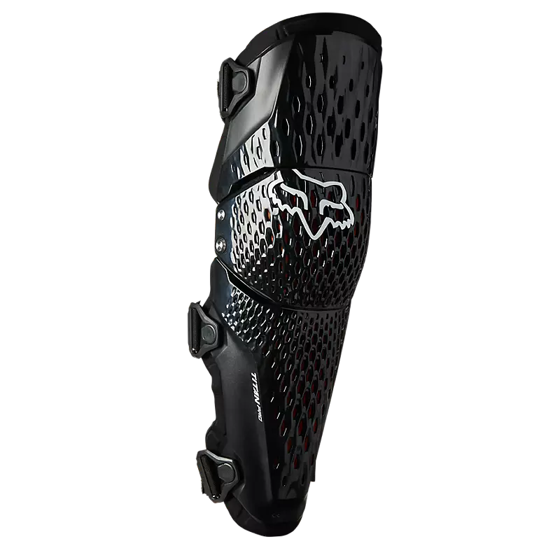 FOX TITAN PRO D3O KNEE GUARD CE - BLACK – Dirt Store