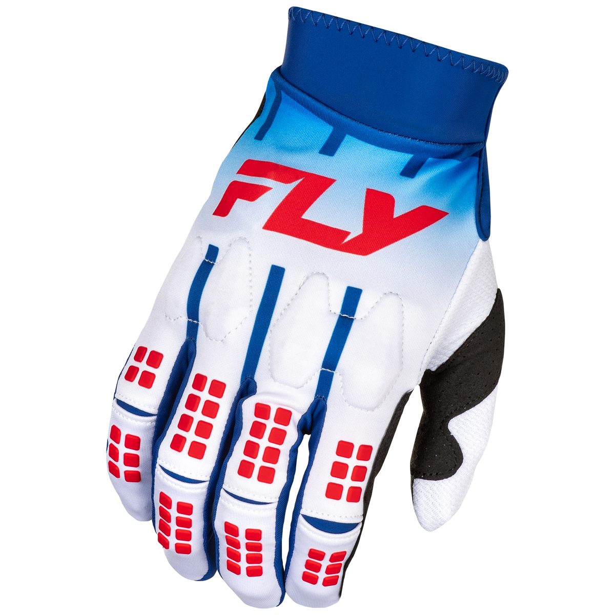 Fly Racing 2025 Evolution DST Gloves (Red/White/Blue) – Dirt Store