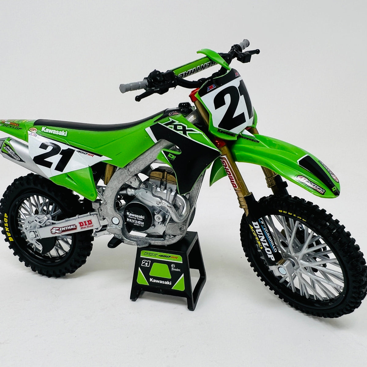 New Ray Toys 1:12 Jason Anderson Factory KX 450 Toy Model – Dirt Store