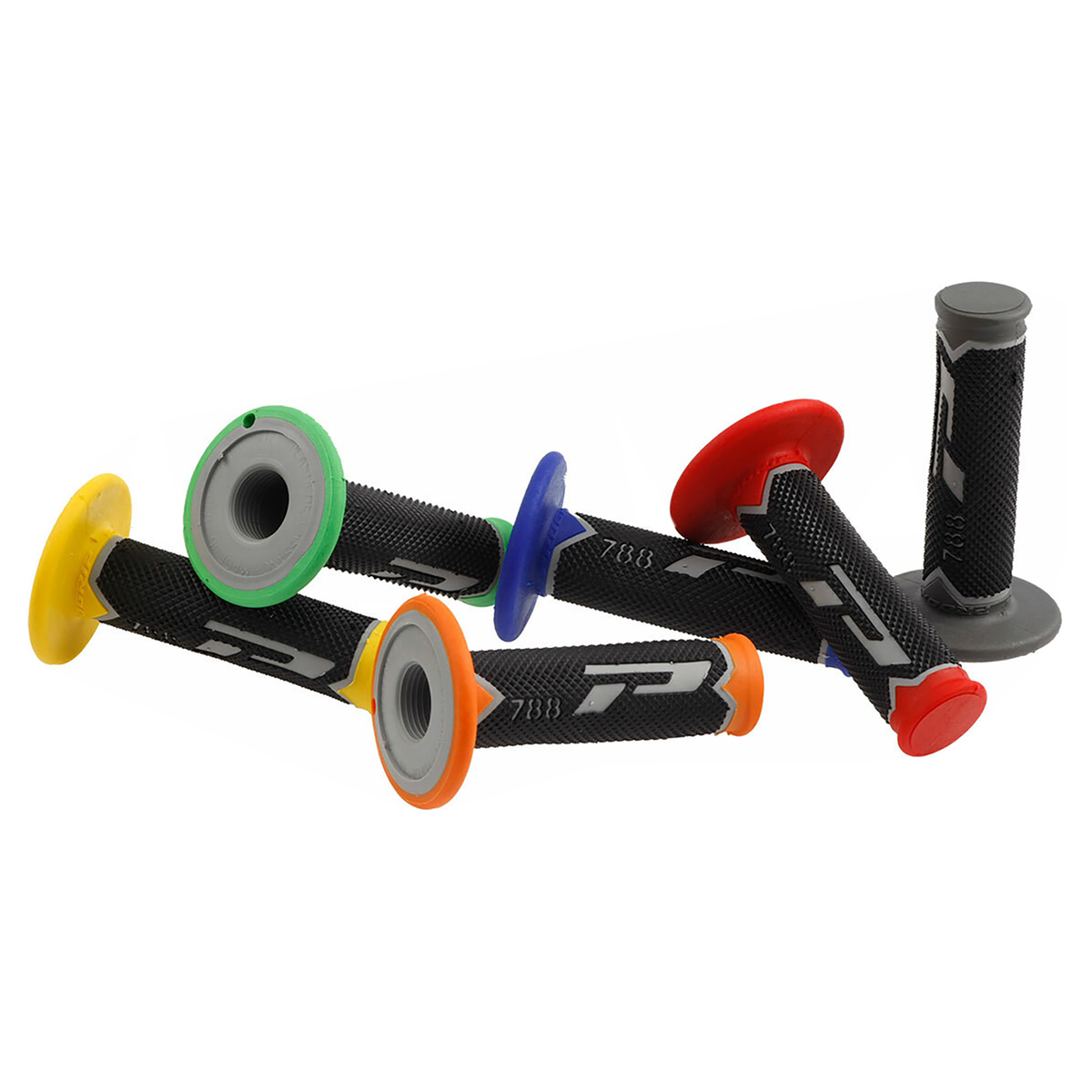 Pro Grip 788 Triple Density Full Diamond Grips Black/Yellow – Dirt Store