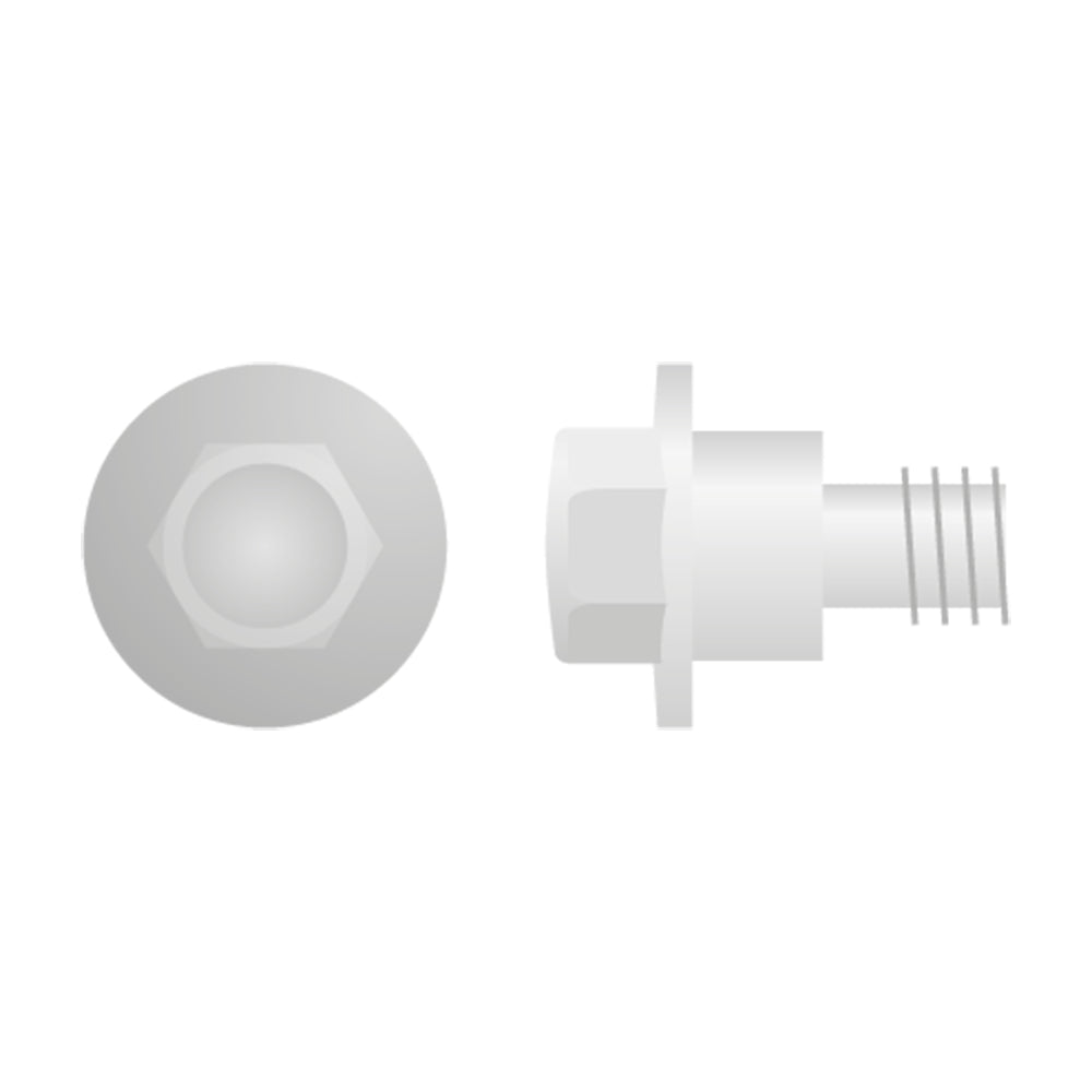 EURO STYLE LARGE FLANGE SHOULDER BOLT M6X12 10-PACK – Dirt Store