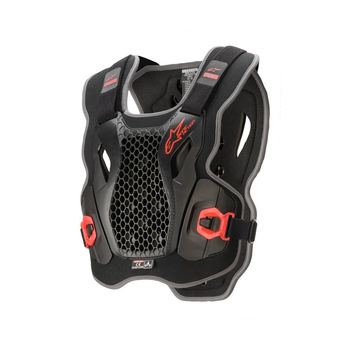 Alpinestars Bionic Action Chest Protector - Black Red – Dirt Store
