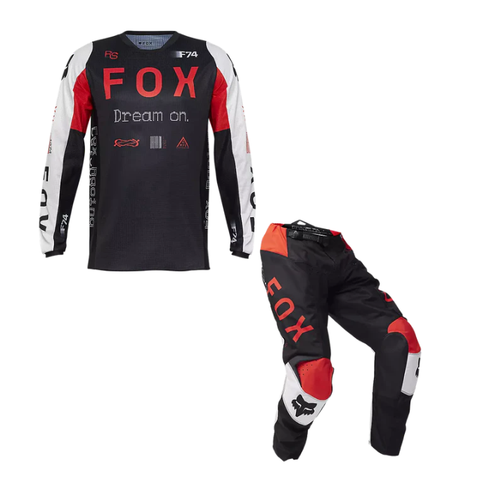FOX 180 RACE SPEC KIT COMBO - FLUO RED – Dirt Store