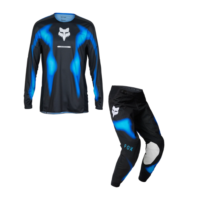 FOX 360 VOLATILE BLACK/BLUE KIT COMBO – Dirt Store