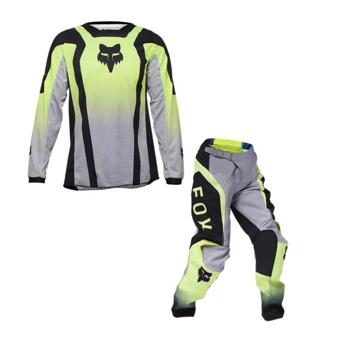 FOX YTH 180 LEAN KIT COMBO - FLUO YELLOW – Dirt Store