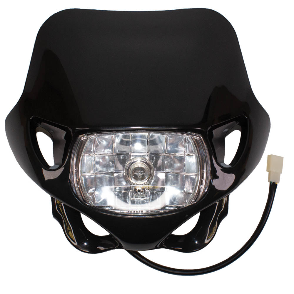 HEADLIGHT UNIT MX/ENDURO STYLE UNIVERSAL HI/LOW BEAM – Dirt Store