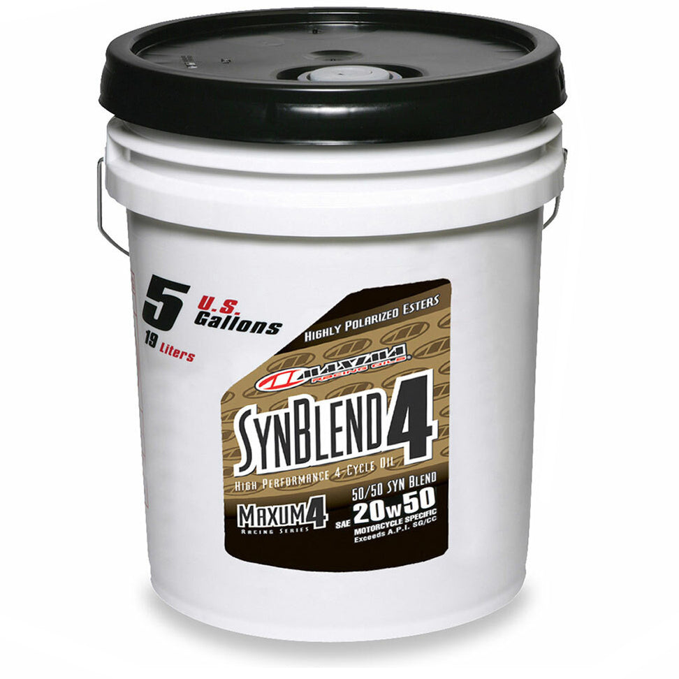 Maxima 4T Syn Blend 4 Ester Synthetic (SAE 20w50) 19 Litre – Dirt Store