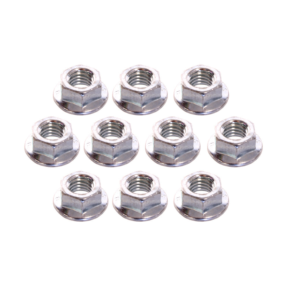 NUT M8 WITH FLANGE 10 PACK – Dirt Store