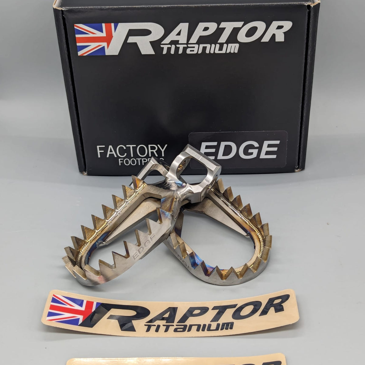 RAPTOR 2024-2026 KTM 50 & 65 JUNIOR EDGE TITANIUM FOOTPEGS – Dirt Store