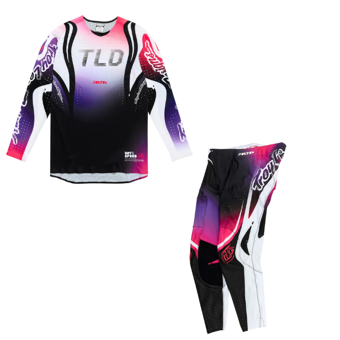 Troy Lee Designs SE ULTRA DRIP KIT COMBO - BLACK PURPLE – Dirt Store