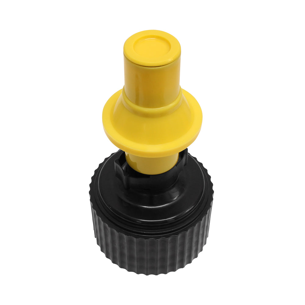 BLACK CAP WITH YELLOW RIPPER SPOUT – Dirt Store