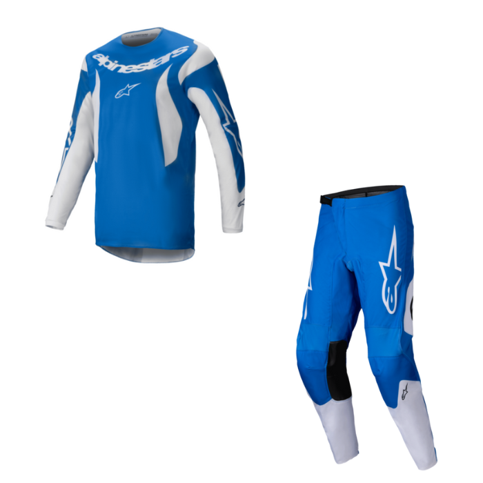 ALPINESTARS FLUID HAUL BLUE WHITE KIT COMBO – Dirt Store