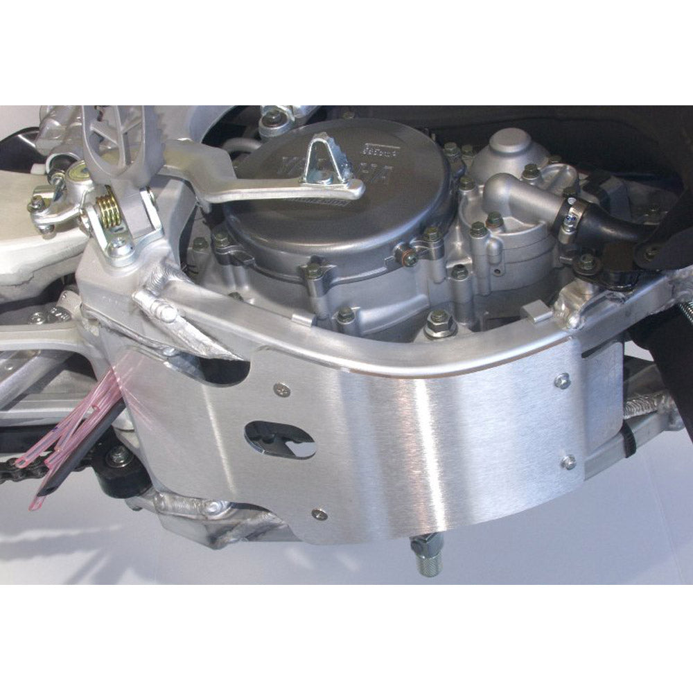 WORKS CONNECTION SKID PLATE CNC ALUMINUM YAMAHA YZ125 06-25, YZ125X 20 ...