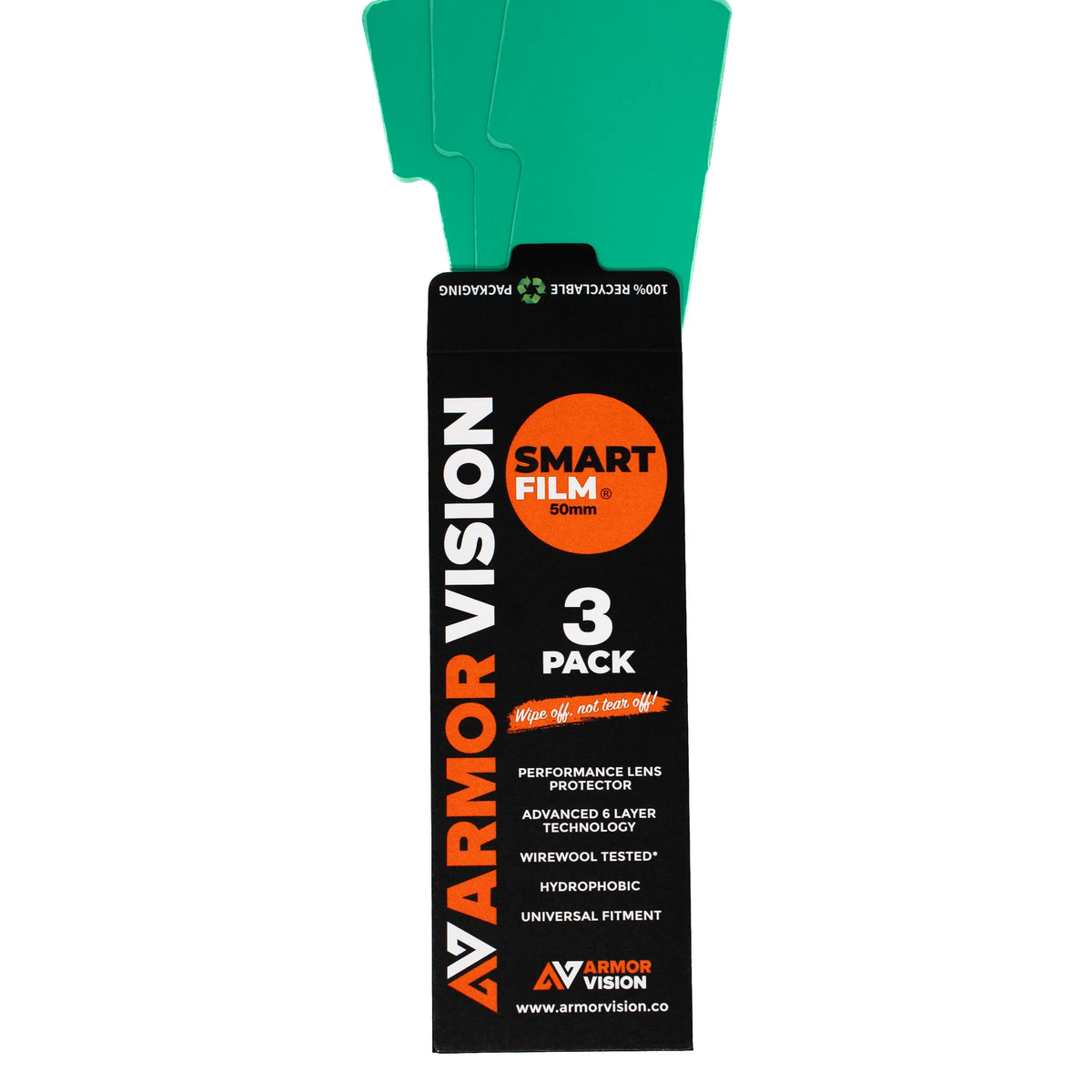 ARMOR VISION 62MM SMART FILM LENS PROTECTOR (PACK OF 3) – Dirt Store