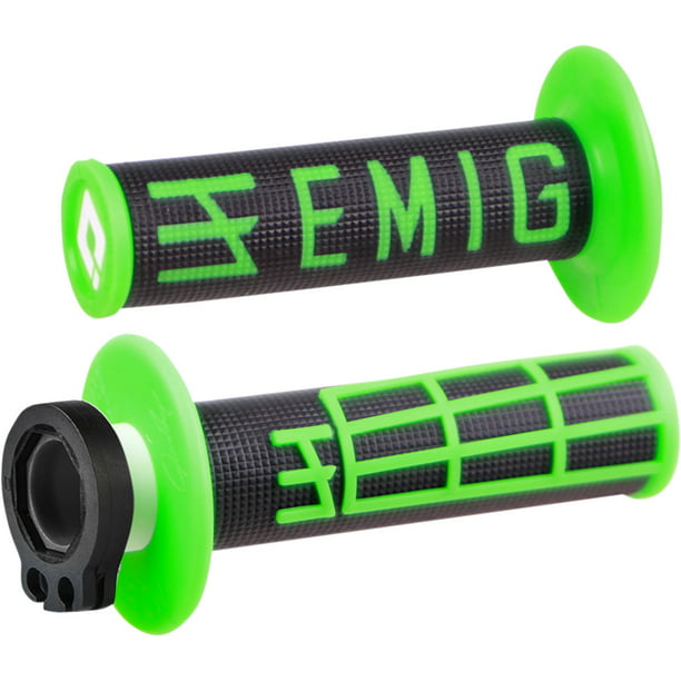 ODI EMIG 2.0 Lock On Grip Black/Green – Dirt Store