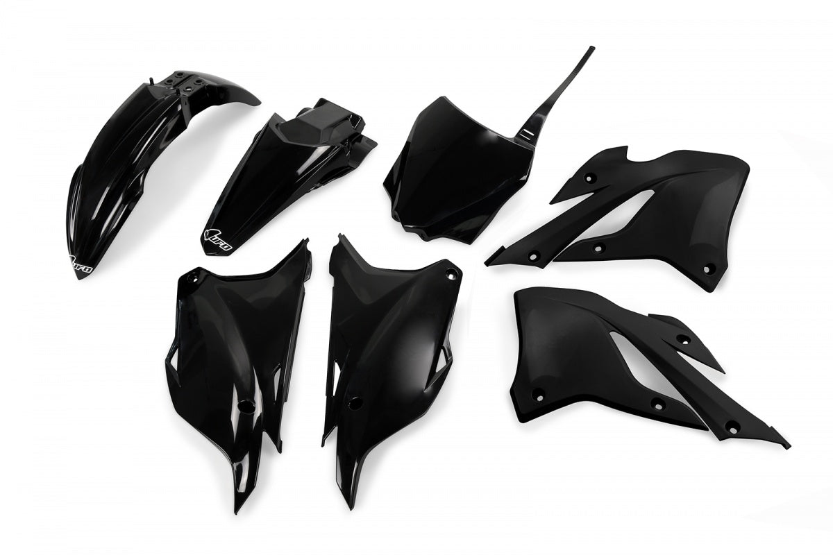 UFO Complete Body Kit (Black) Kawasaki KX85 22-24 – Dirt Store