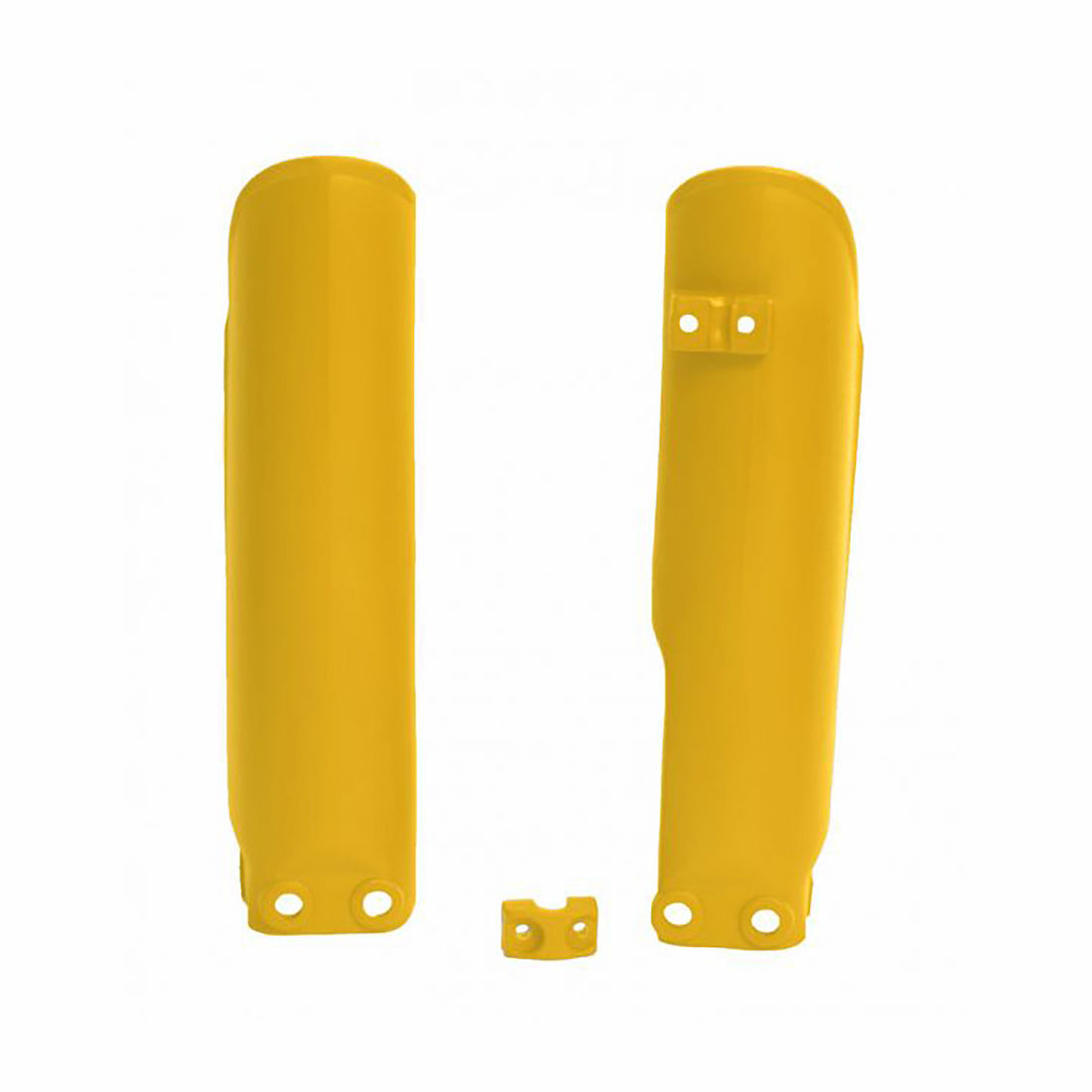 Rtech Fork Guards (Husqvarna Lemon Yellow/OEM 18) Husqvarna TC65 17-18 ...