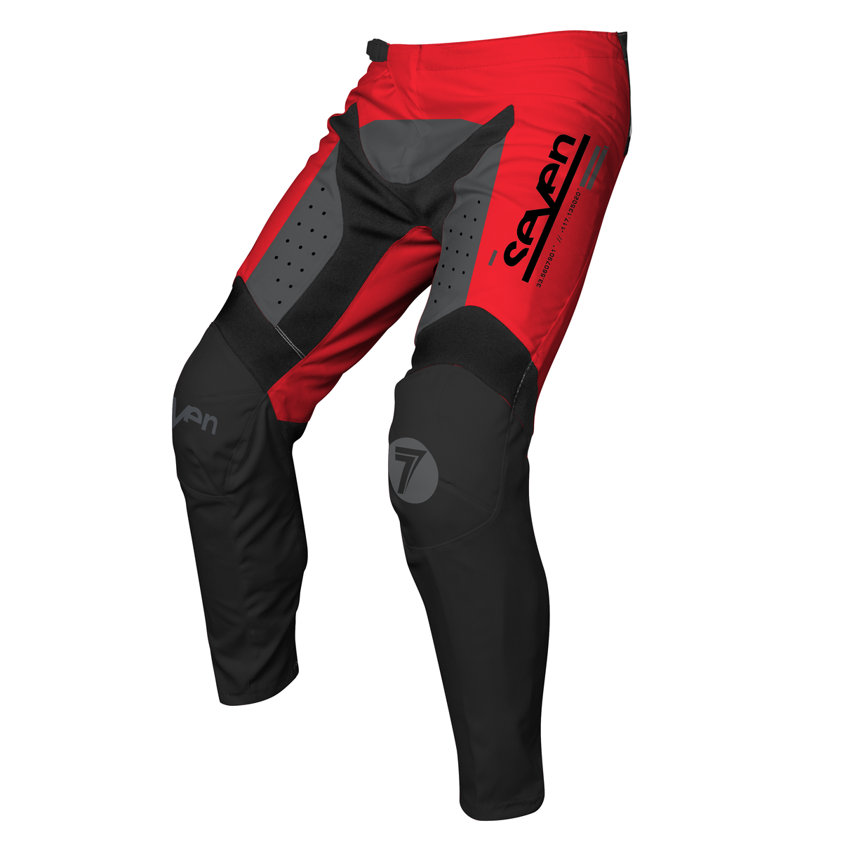 Seven MX Vox Aperture Pants Flo Red - Motocross Pants | Seven MX – Dirt ...