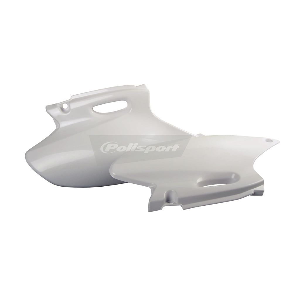 SIDE PANEL YAMAHA YZ250F/426F 00-02, WR250F 01-02, WR400F 98-00 WHITE ...