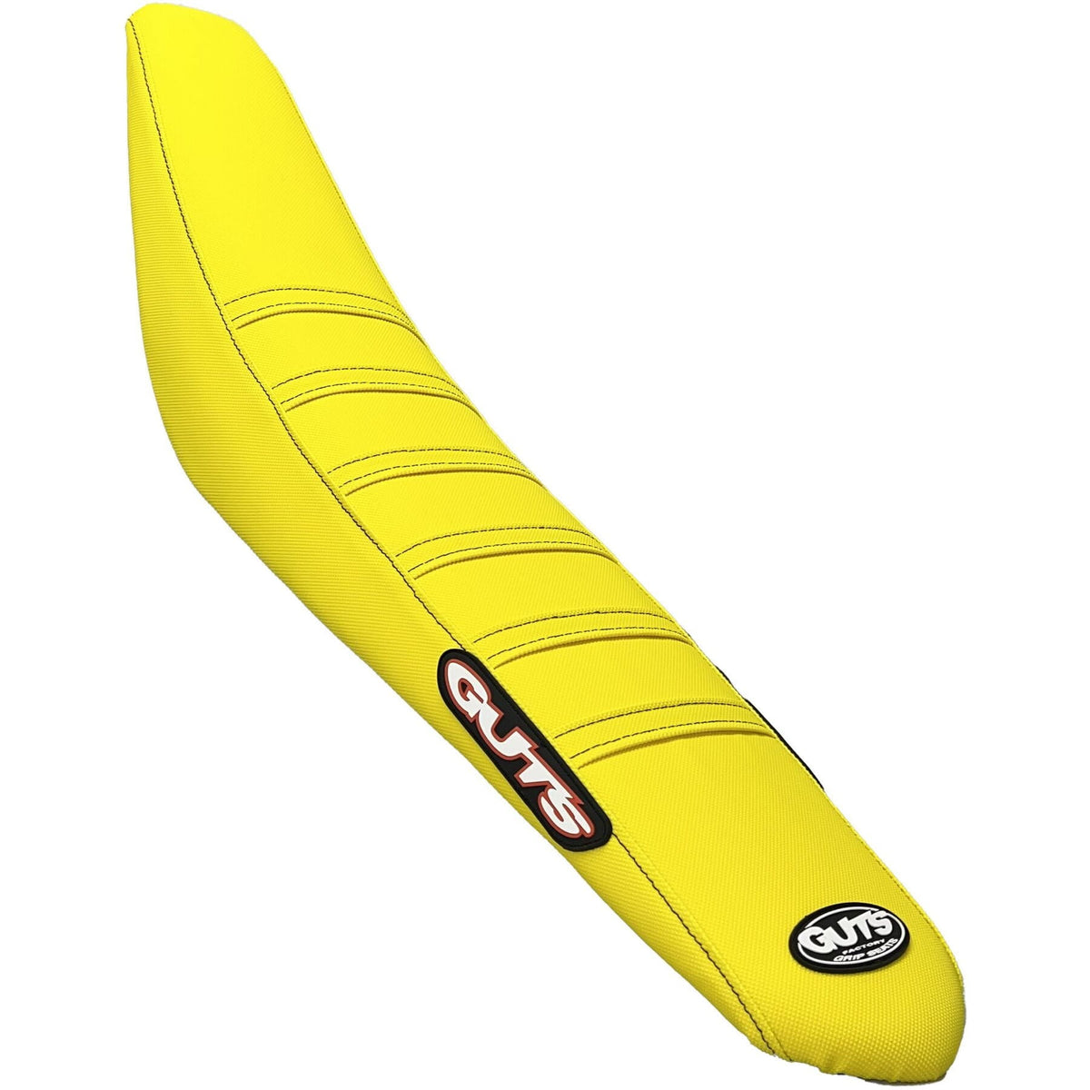 GUTS Racing Ribbed Velcro Cover Yellow with Yellow Ribs Suzuki RMZ250 ...