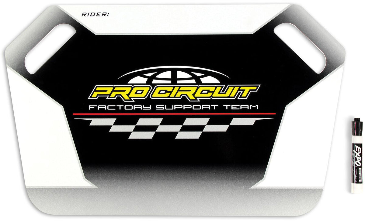 Pro Circuit Pit Board with Marker – Dirt Store